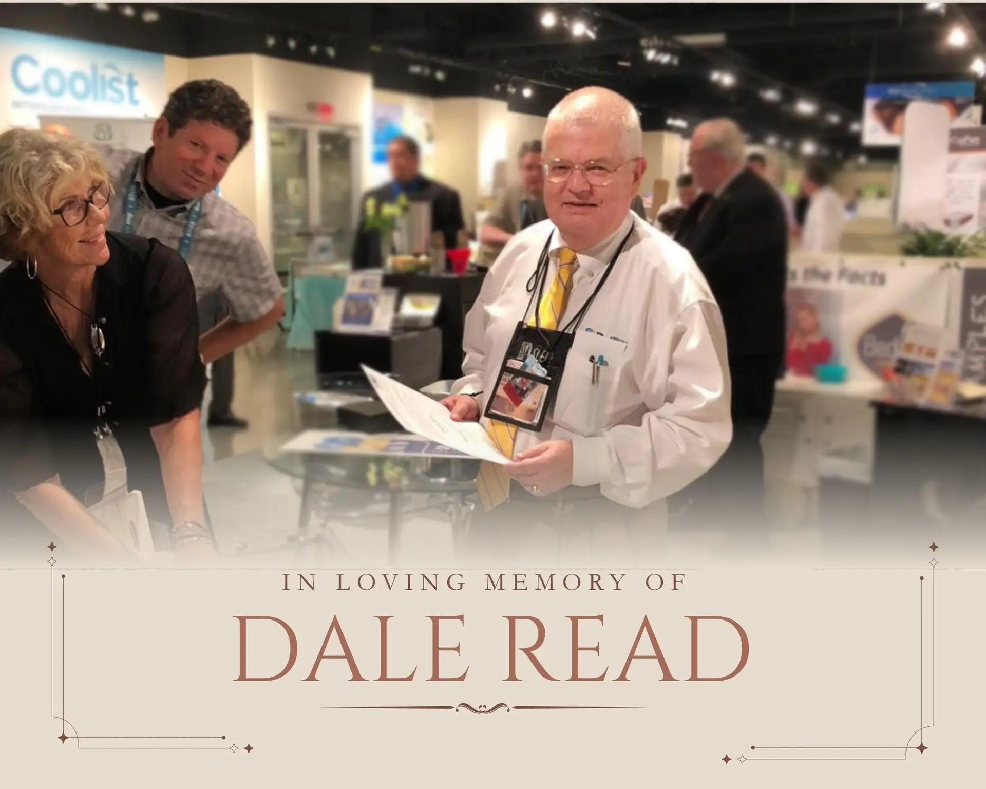 Forever Part of the SSA Family • Remembering Dale Read • - Specialty ...